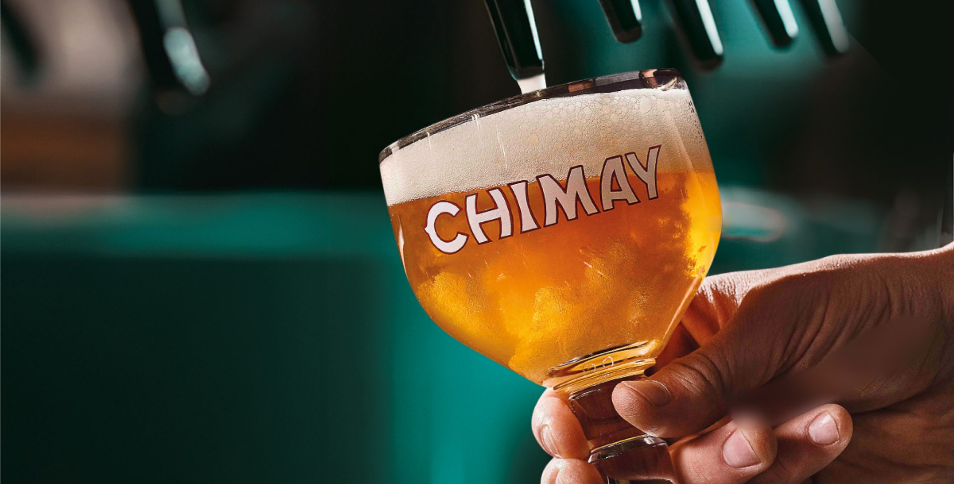 Chimay Verte on tap is back for the summer! - Chimay
